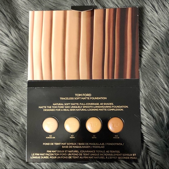 Tom Ford | Makeup | Tom Ford Soft Matte Foundation Cards X3 | Poshmark